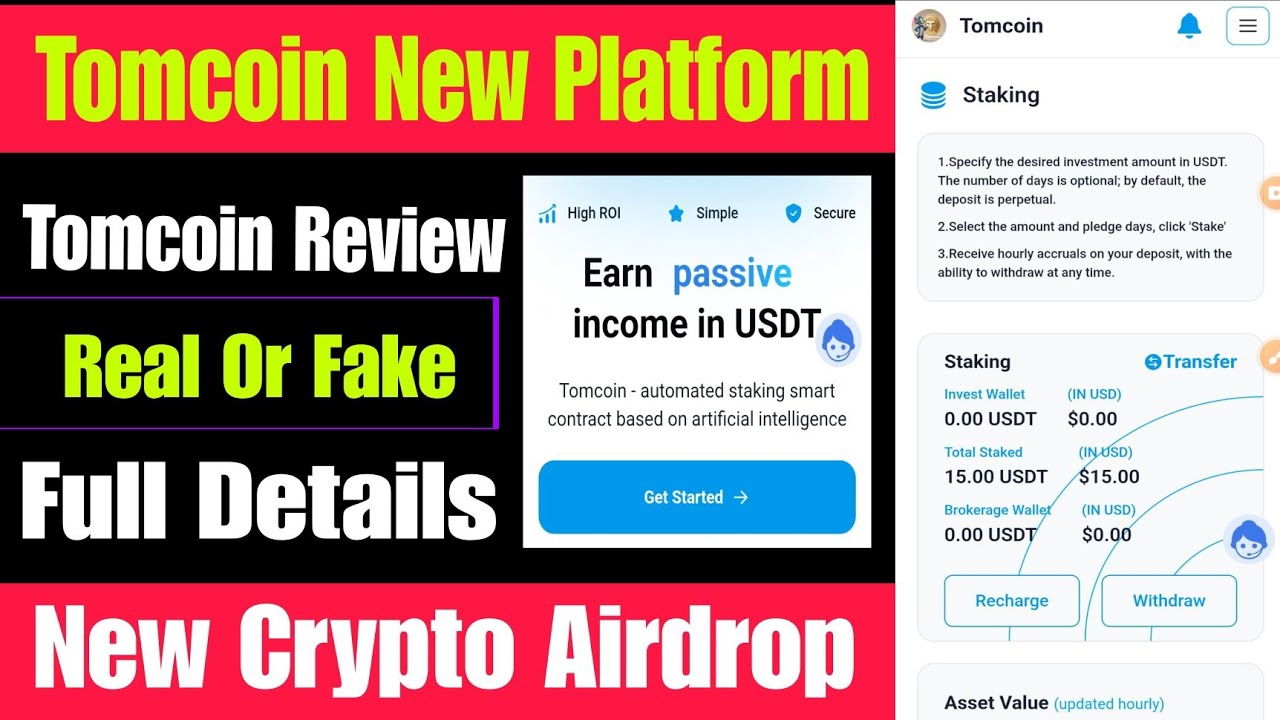 Tomcoin New Platform | Tomcoin Review Real or Fake | New Crypto Airdrop ...
