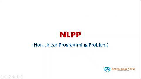 Non Linear Programming Problem (NLPP) - YouTube