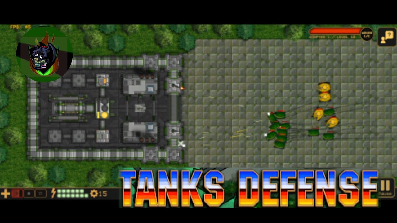 ฐานทัพต่อต้านเอเลื่อน [Tanks defense] - YouTube