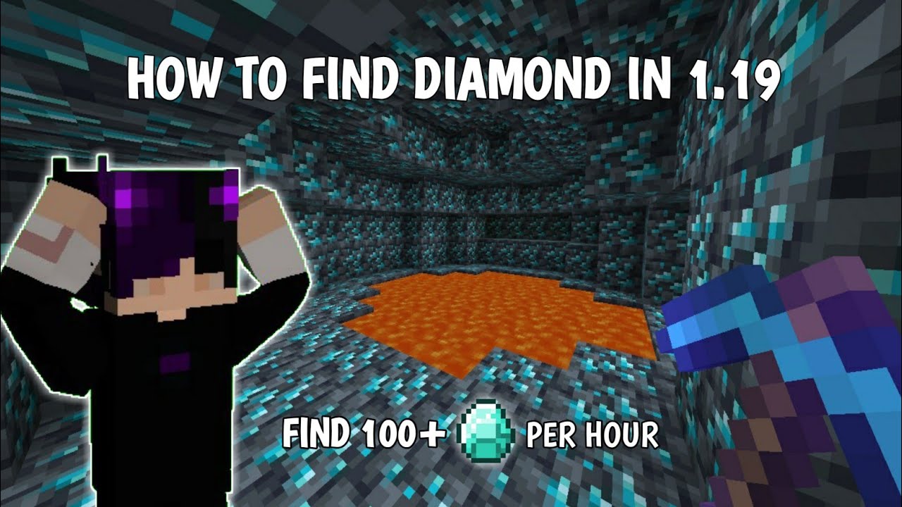 How To Find Diamond In Minecraft 1.19 in Hindi|Java & Bedrock - YouTube