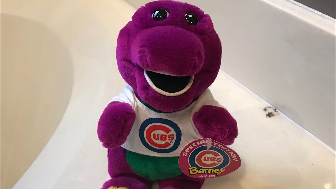 A new special edition Barney doll (with tag) - YouTube