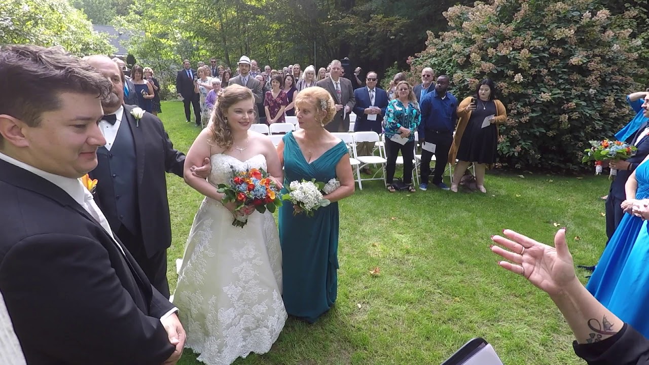 Crystal Peak in Winstead, CT Wedding Ceremony 9-29-18! - YouTube