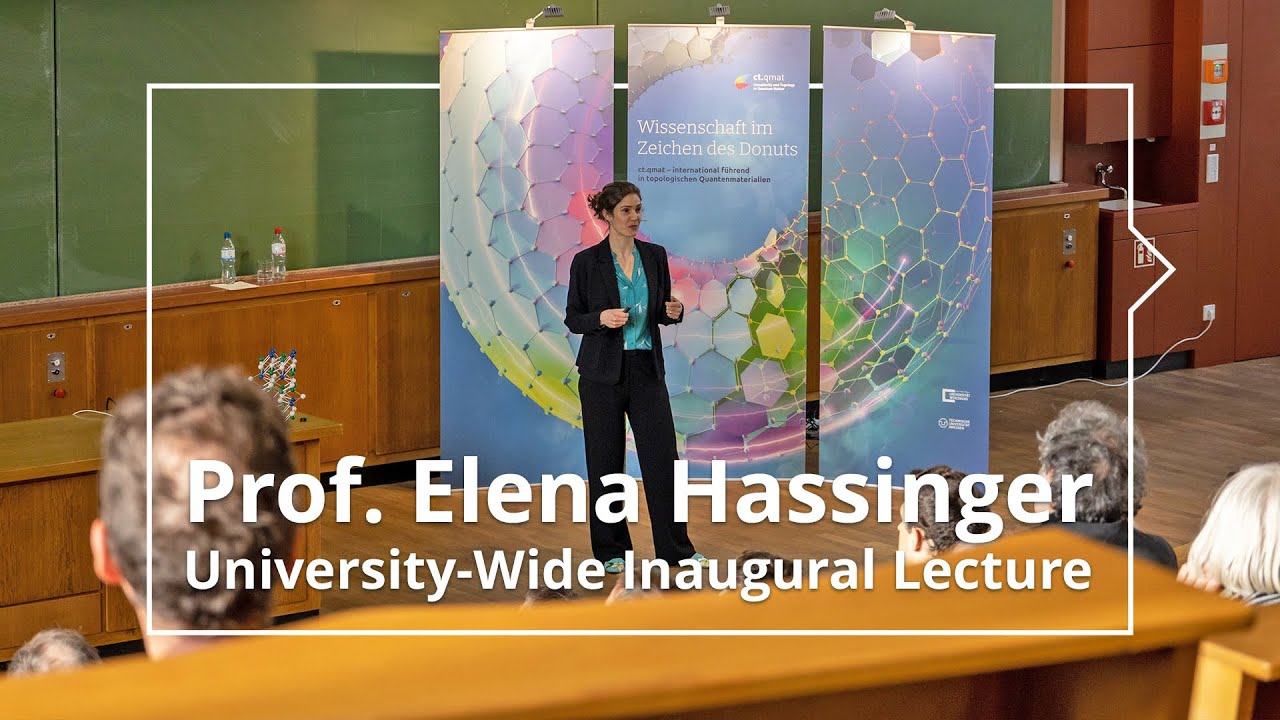 Prof. Elena Hassinger - Unlocking the Quantum World of ...