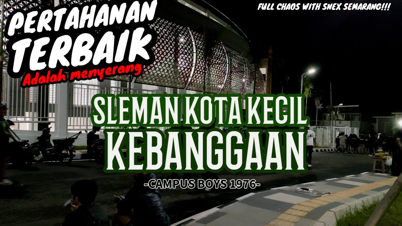 BCS AWAYDAYS SEMARANG - FULL MOMENT ULTRAS PSS SLEMAN CHAOS WITH SNEX ‼ ...