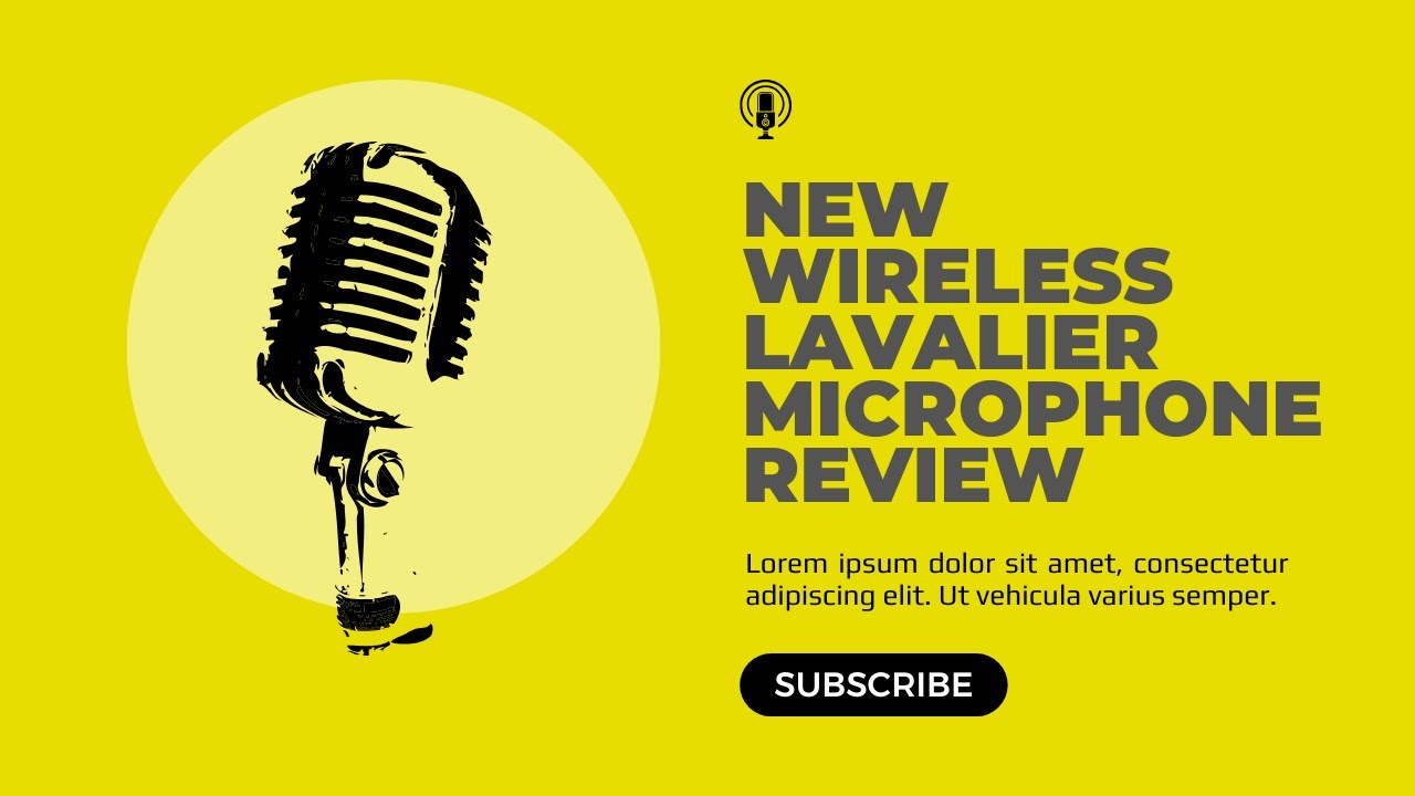 New Wireless Lavalier Microphone Review \ Buy it from ALI Express - YouTube