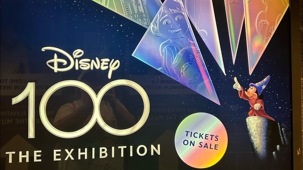 Disney 100 Exhibition 1/3 - YouTube