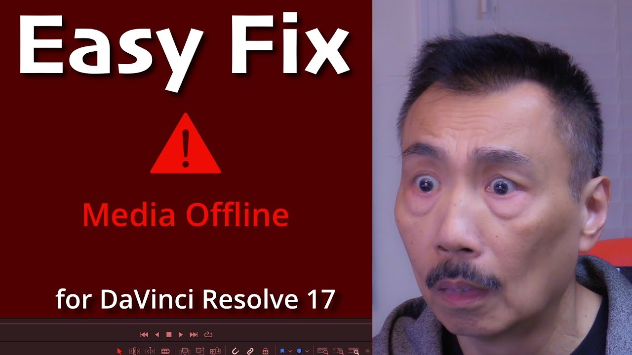 Easy Fix Media Offline Error in DaVinci Resolve 17 - YouTube