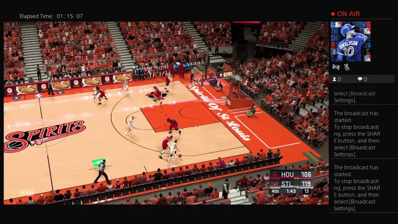 Game 3 Spirits of St Louis Franchise: Rockets @ Spirits October 28 ...