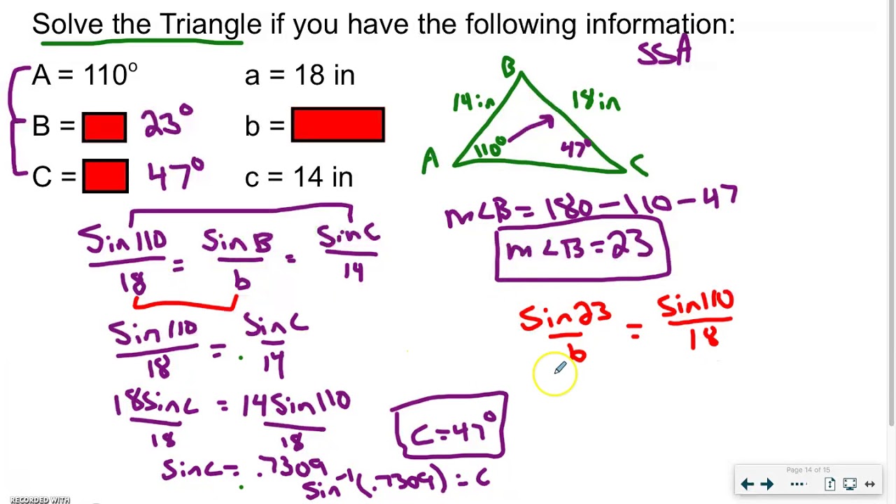 Geometry Ch 8 Review Part 4 - YouTube