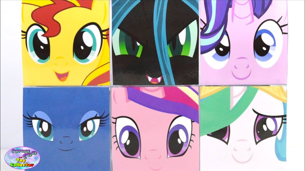 My Little Pony Surprise Cubeez Cubes Princess MLP Toys Episode Surprise ...