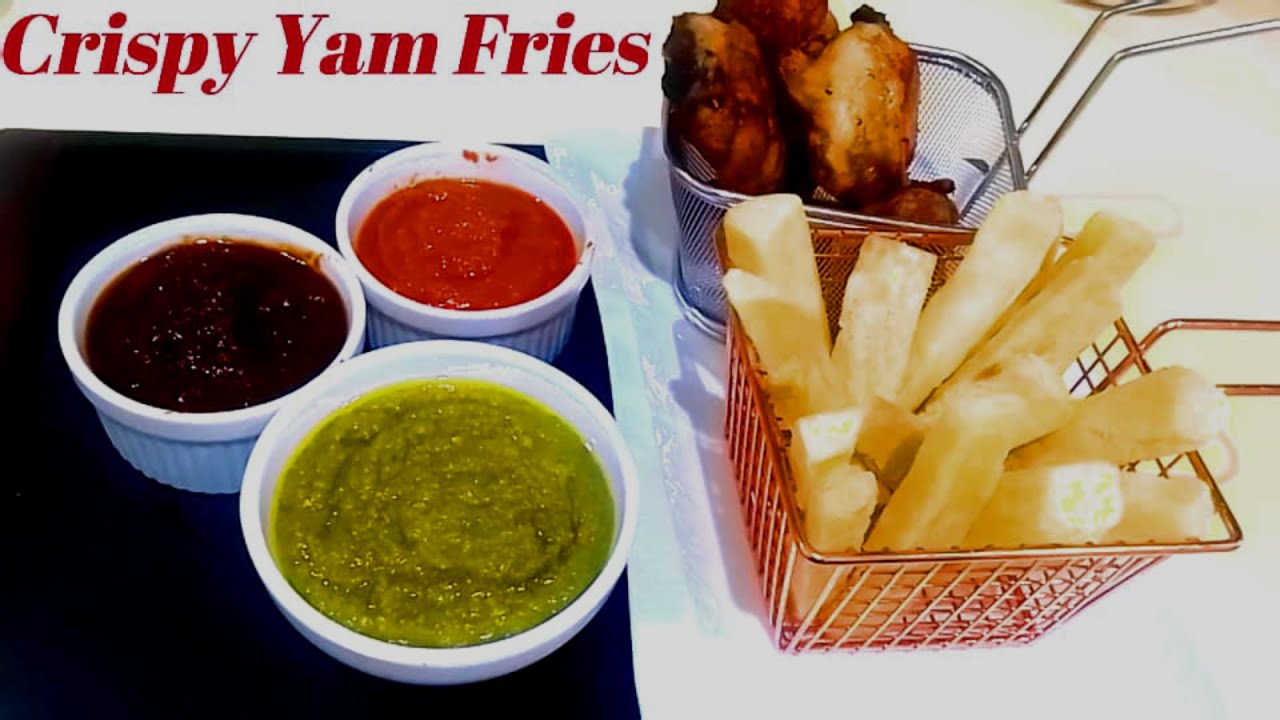 How to fry Crunchy Yam Chips to Perfection ||Tips to make your fried ...