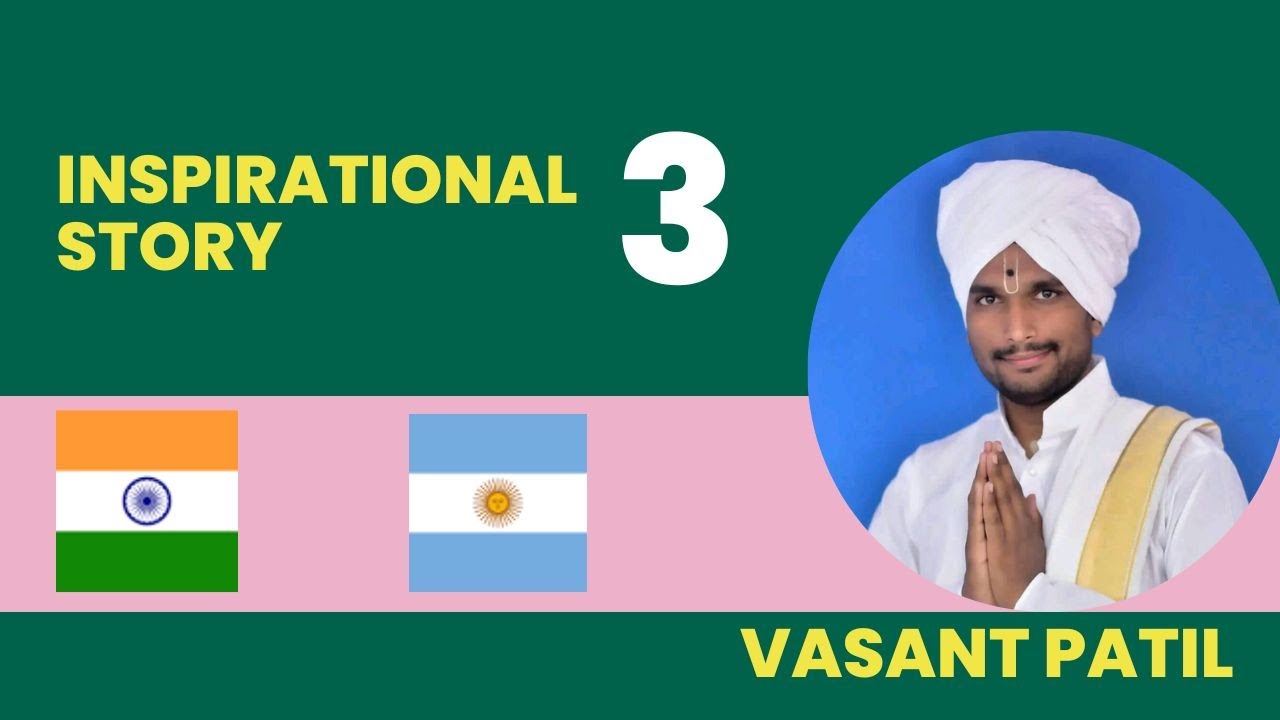 #inspirational_story_03#Vasant_Patil#Spanish_English - YouTube