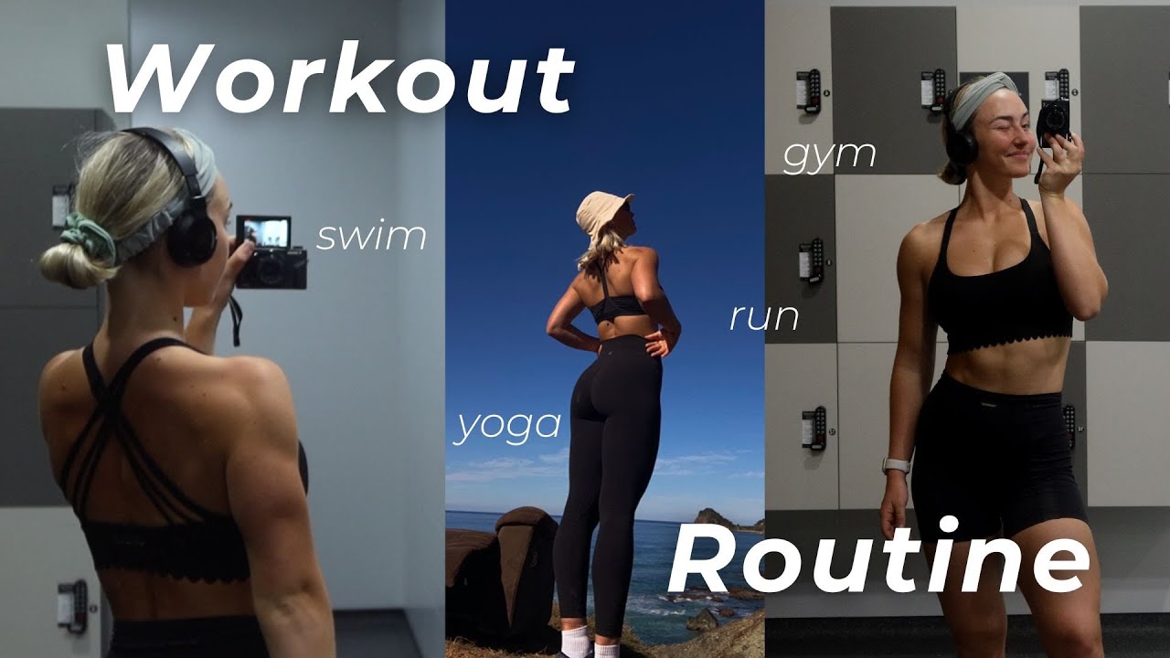 WEEK OF WORKOUTS | my routine to keep me happy + healthy - YouTube