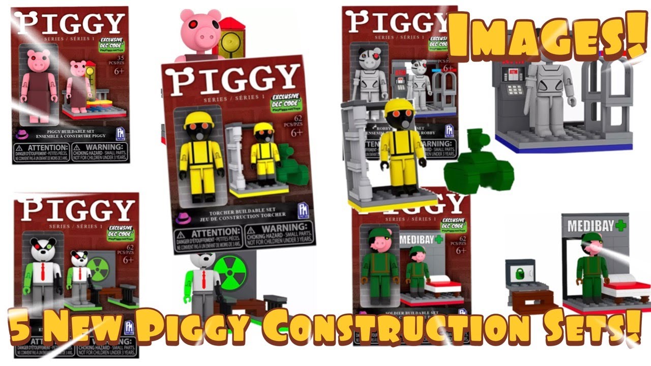 5 New Piggy Construction Set Images!!! - YouTube