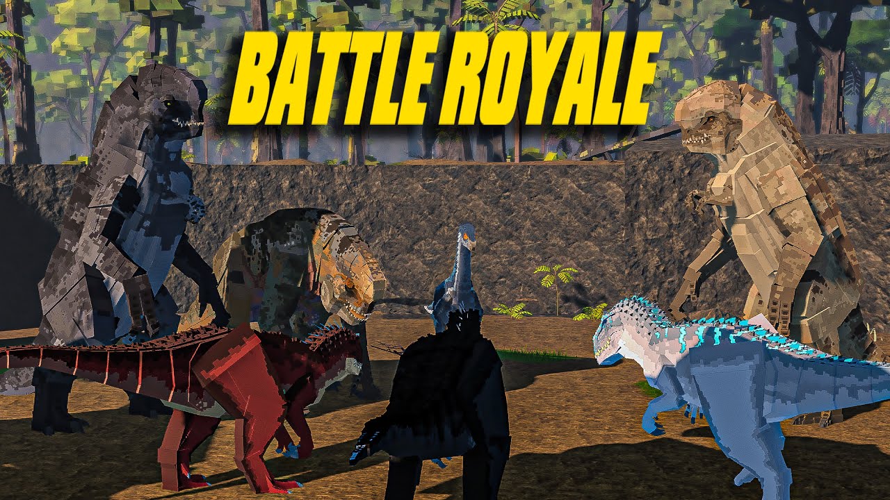 Jurassic Blocky Battle Royale | Roblox - YouTube