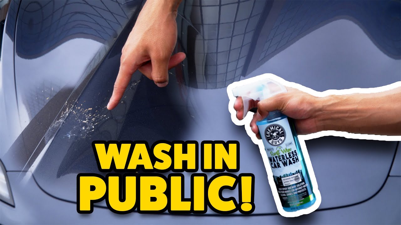 Wash Your Car WITHOUT WATER Using THIS Amazing Product! - YouTube