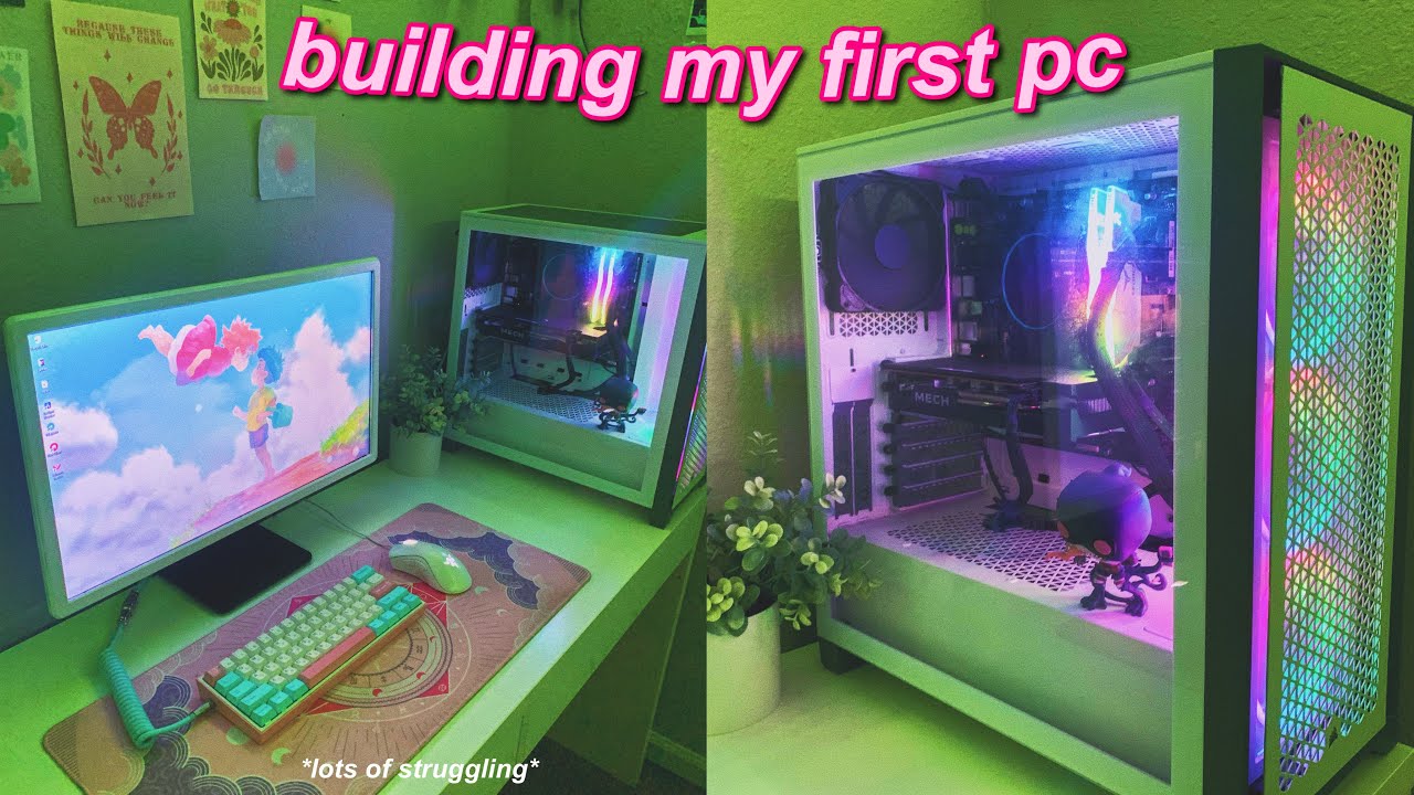 building my first pc! - YouTube