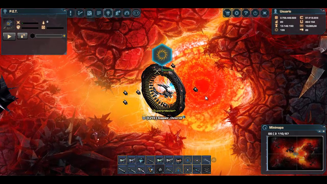 DarkOrbit puerta galactica Zeta - YouTube