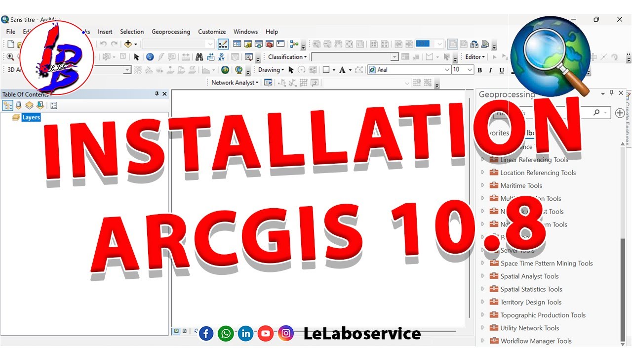 Installation Facile d'ArGis 10.8 : Guide complet étape par étape - YouTube