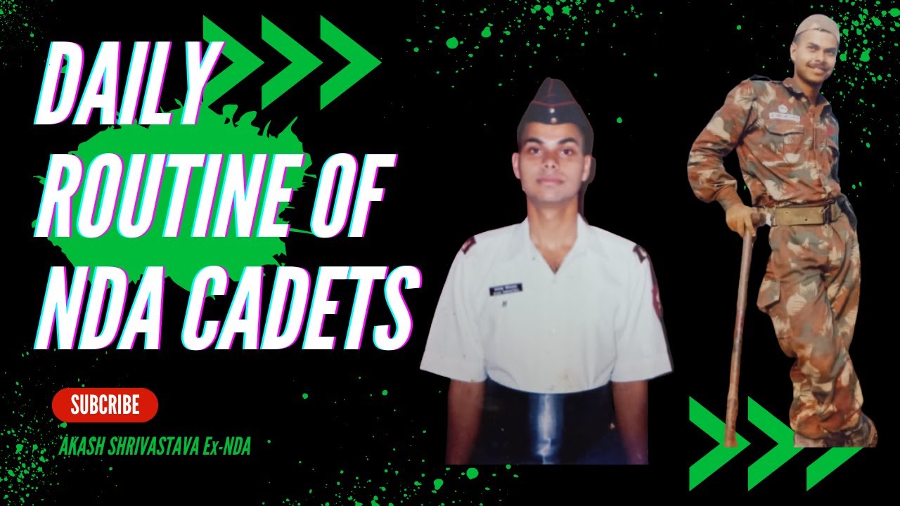 Daily Routine of NDA Cadets (NDA, CDS, CAPF & UPSC) - YouTube