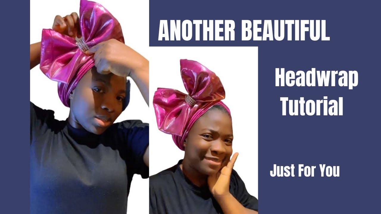 Amazing Headwrap tutorial - YouTube
