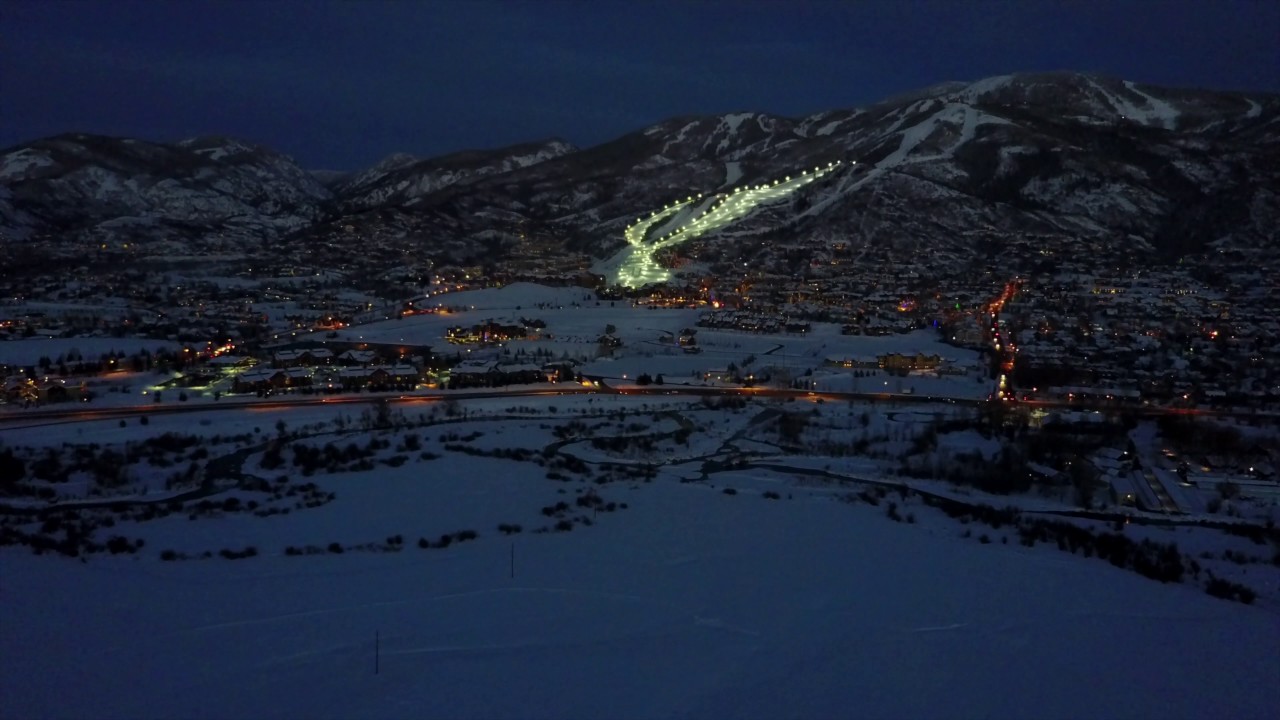 Night in Steamboat - DJI Mavic Pro Drone - YouTube