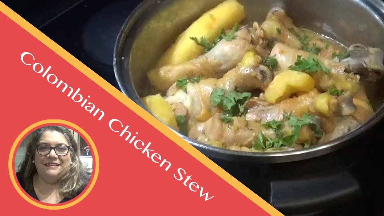 Colombian Chicken Stew (Pollo Guisado) - Simple & Delicious! - YouTube