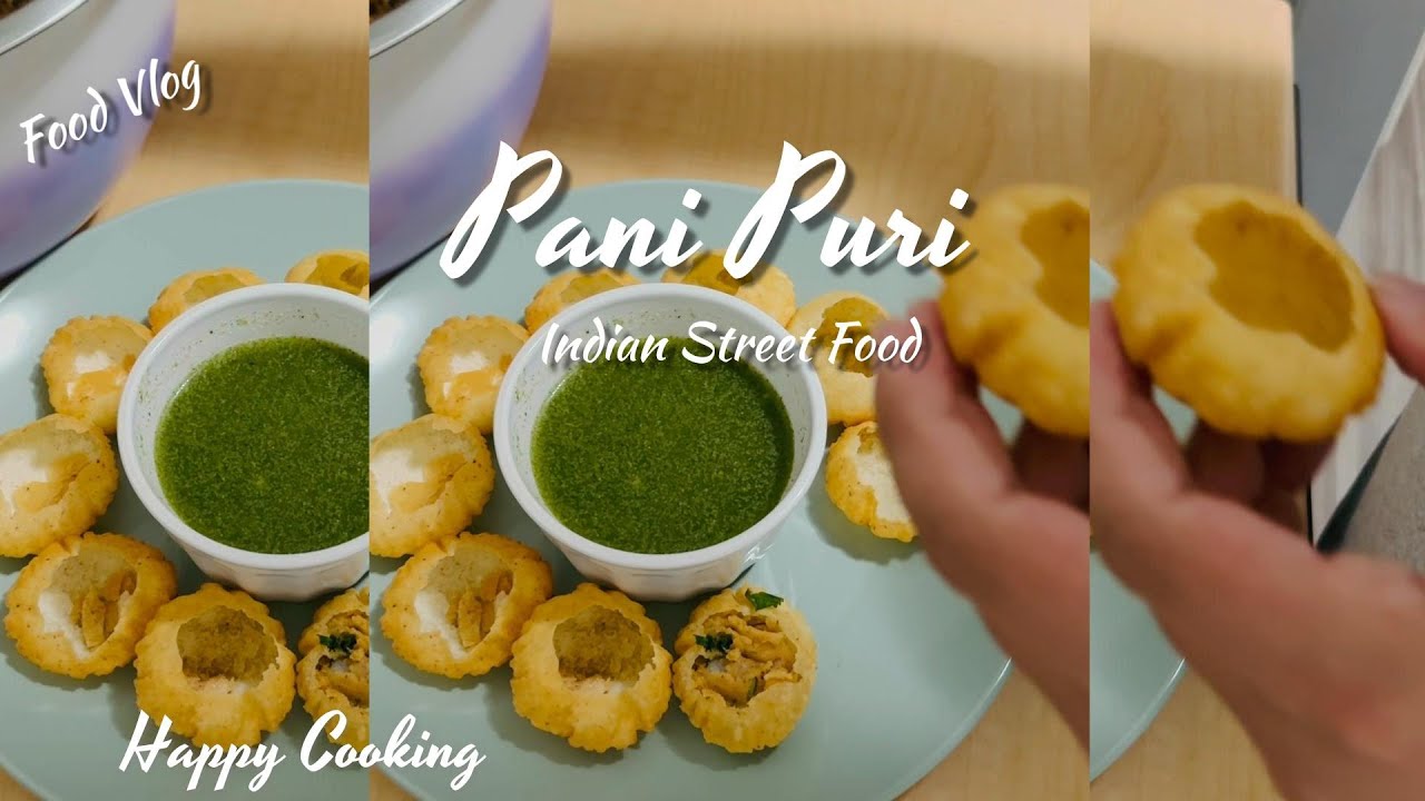 How to make best Pani puri easily. Easy Pani puri recipe at home. Desi ...