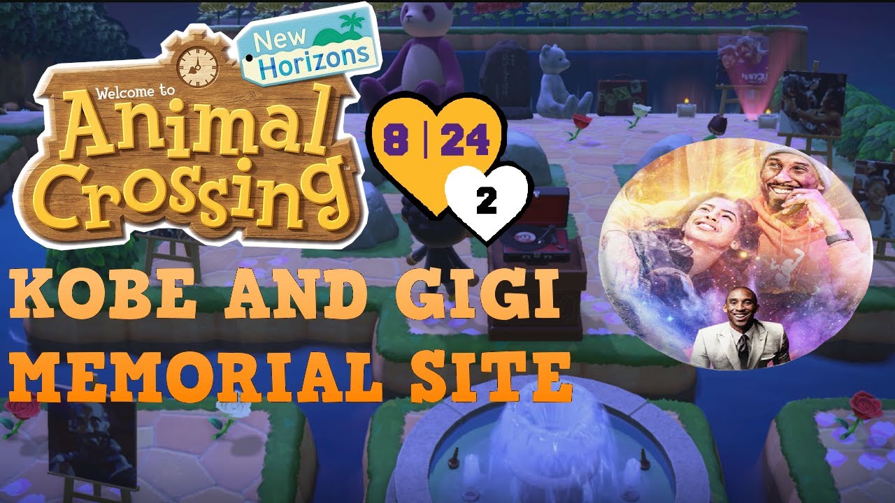Kobe & Gigi Memorial Site // ANIMAL CROSSING NEW HORIZONS (ACNH) - YouTube