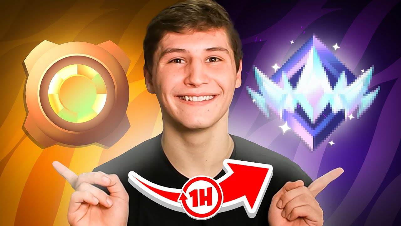 JONZY versucht in 1 STUNDE den HÖCHSTEN RANK in FORTNITE zu erreichen ...