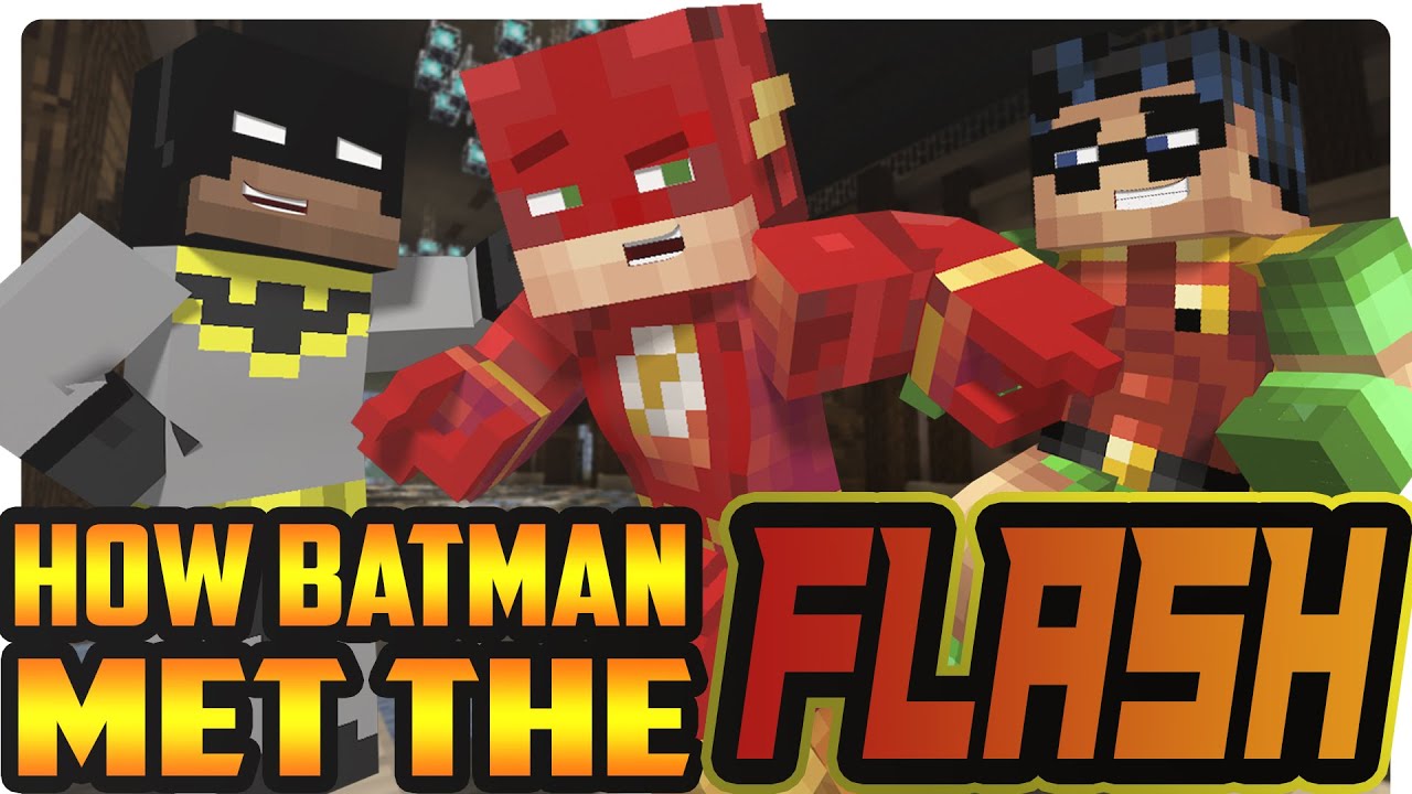 How Batman met The Flash! (Minecraft Roleplay) - YouTube