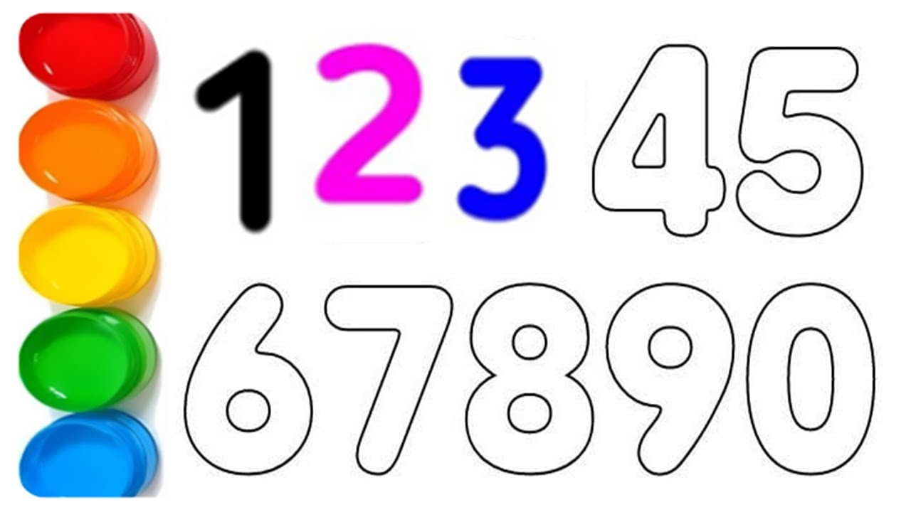 Learn to Counting 1 to 10 | 123 numbers | one two three - YouTube