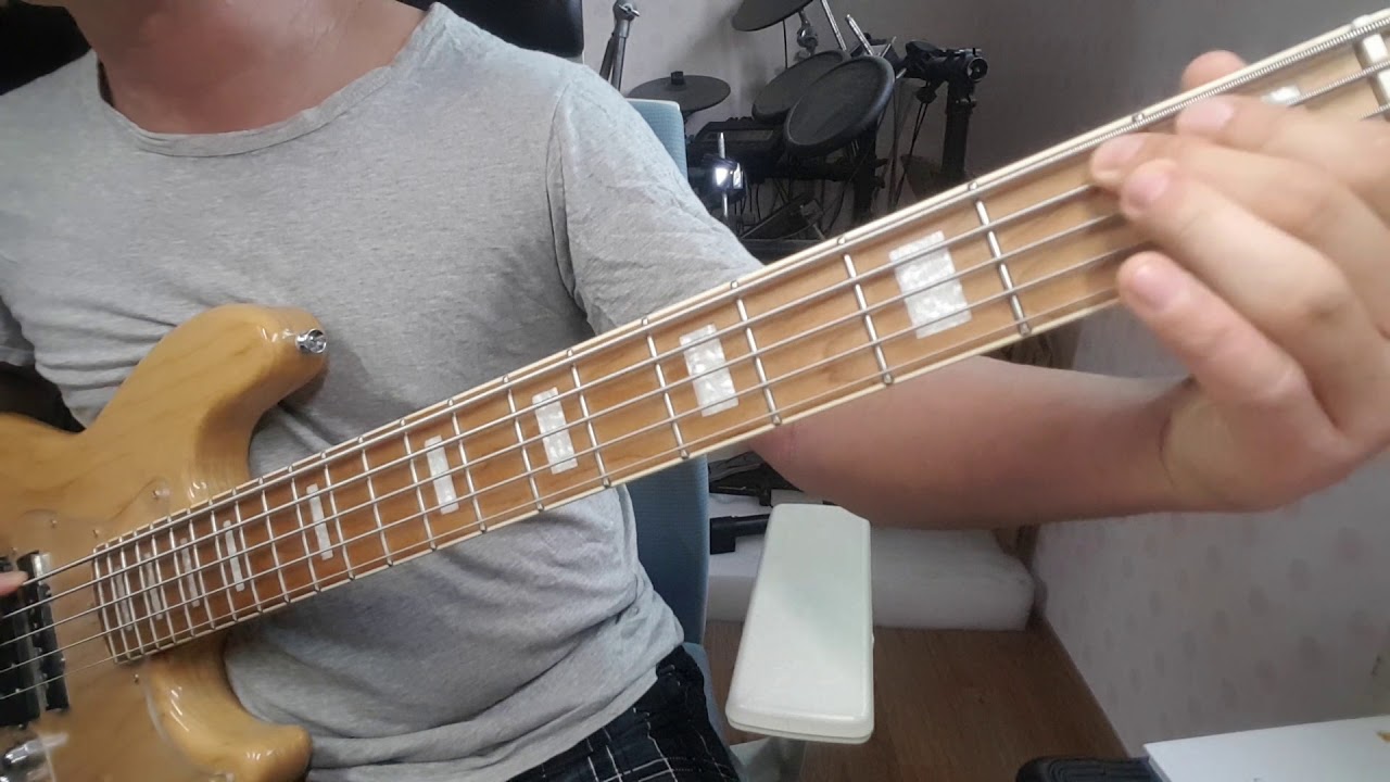 이태윤 베이스레슨 p144 Finger & Slap 2 - YouTube