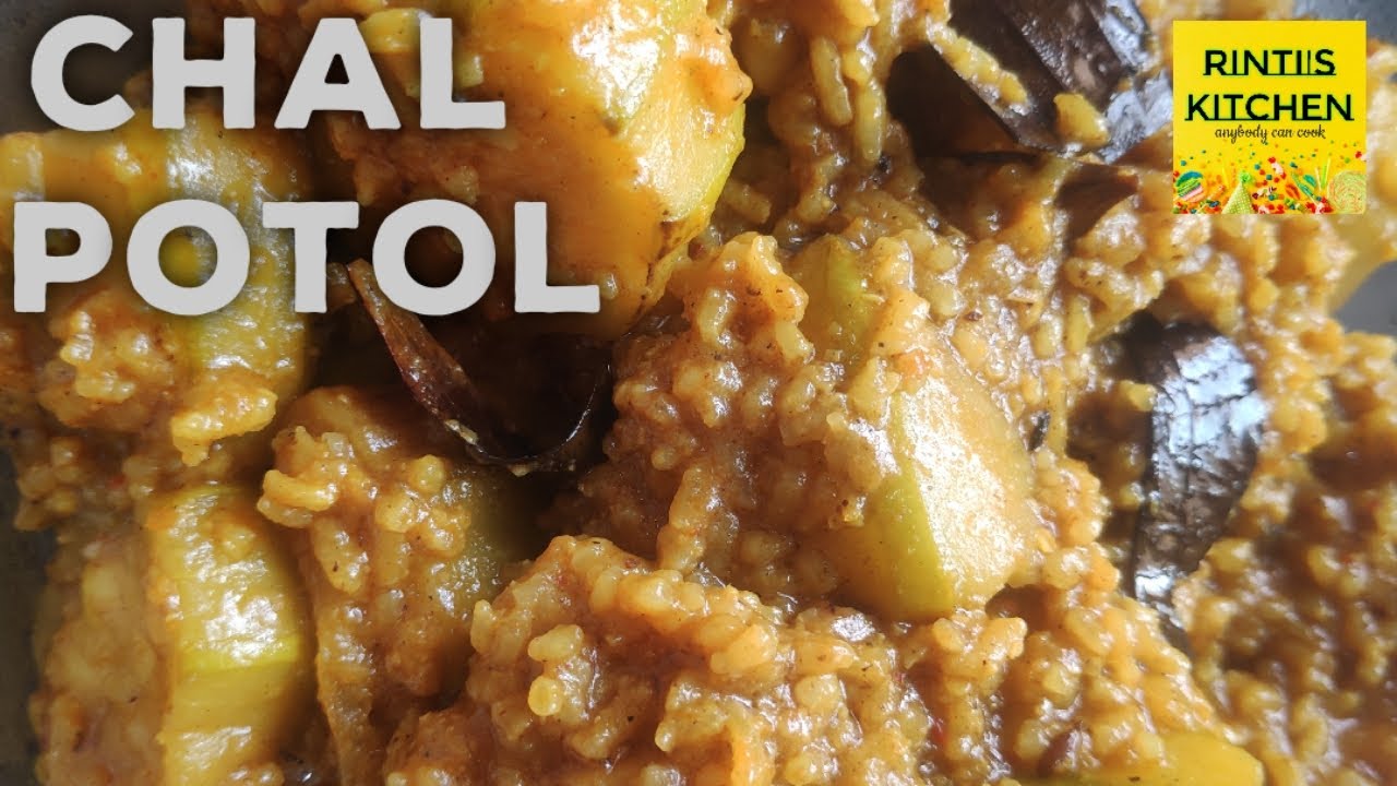 Chal Potol-Potol with Gobindobhog Rice-Bengali vegetarian recipe-চাল ...
