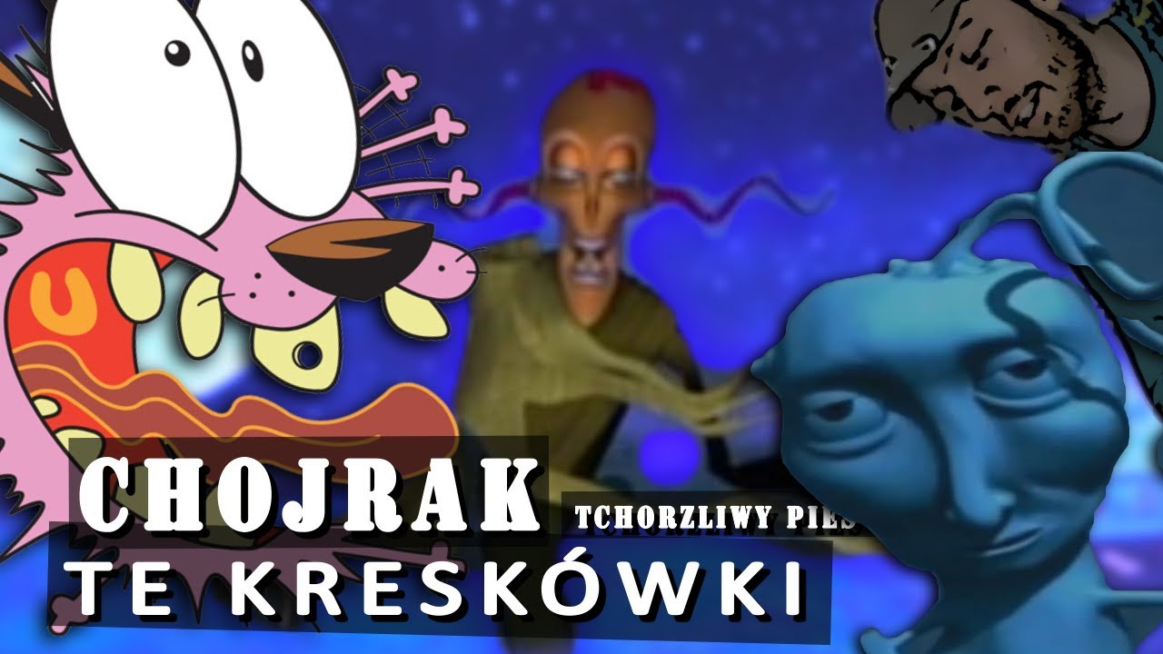 Chojrak - tchórzliwy pies | Te Kreskówki - Odc. 4 - YouTube