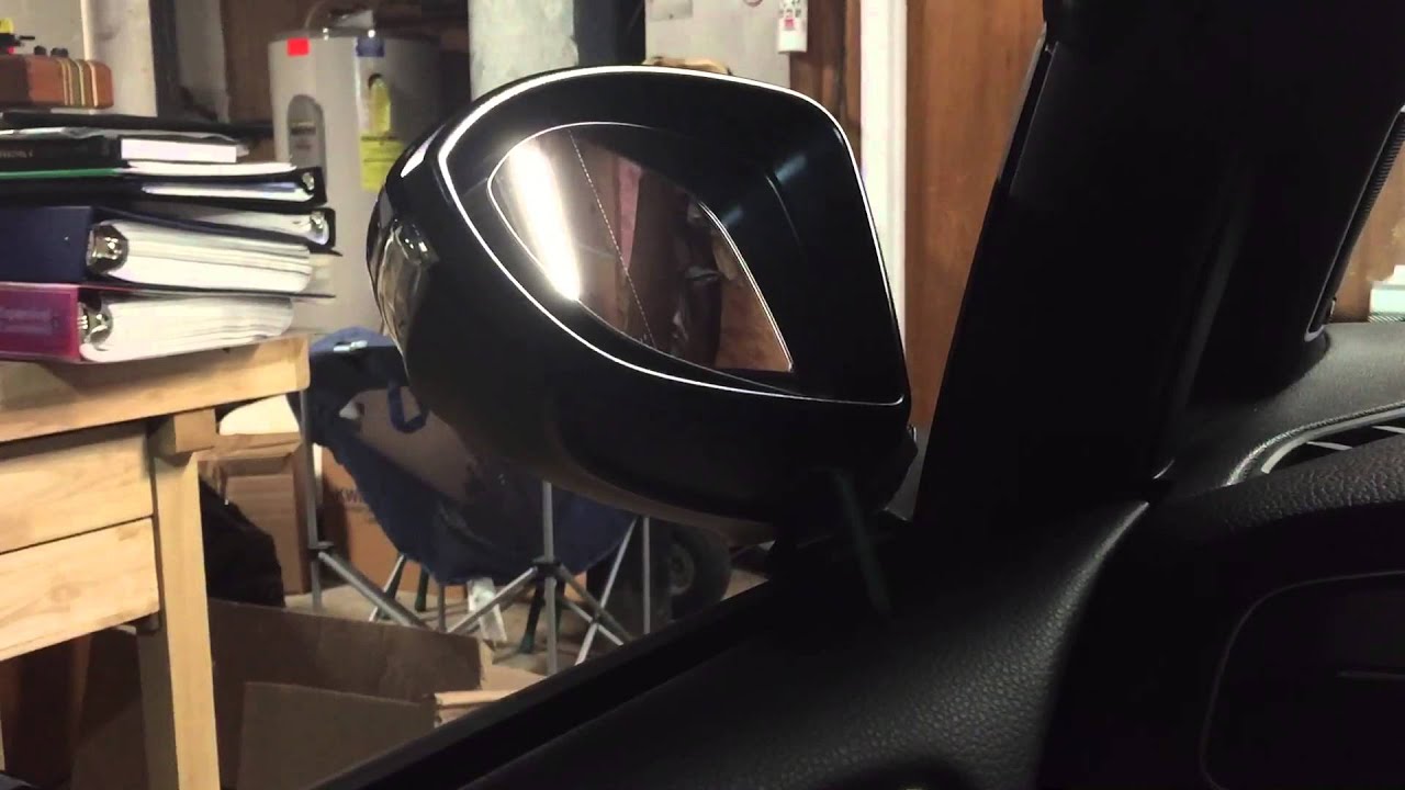 MK7 Golf R Euro Folding Mirror Conversion - YouTube