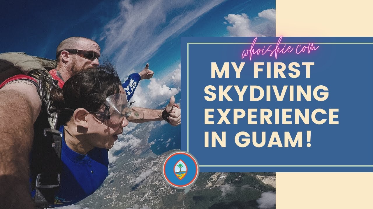 Skydiving in Guam! - YouTube
