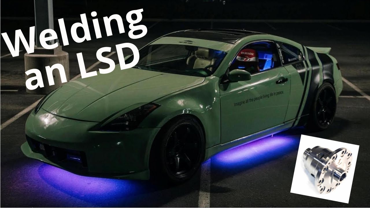 How to weld your LSD Limited sip differential - YouTube