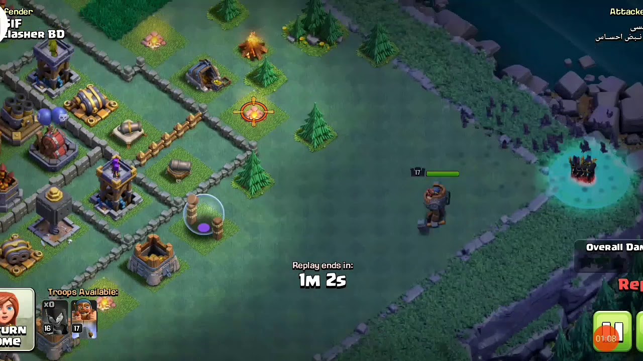 Night Witch attack(RIP) | coc | clash of clans - YouTube