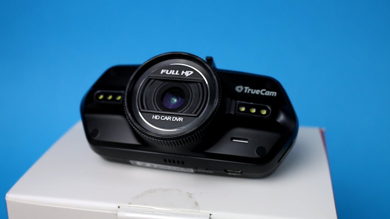 TrueCam A5s Full HD Dash Cam Car DVR GPS 1080p - YouTube