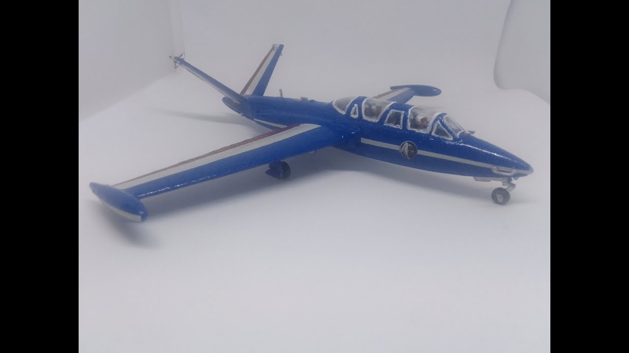 Fouga magister,model building and painting,airfix 1/72 model kit,French ...