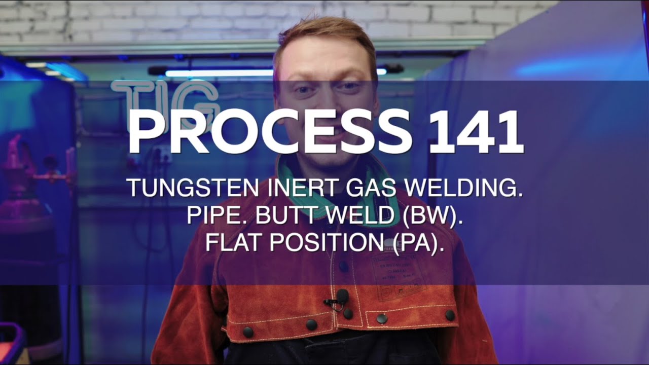TIG Welding. Pipe. Butt Weld in Flat Position - YouTube