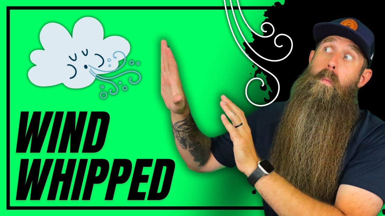 Wind Whipped Beard!? Cause & Solutions - YouTube