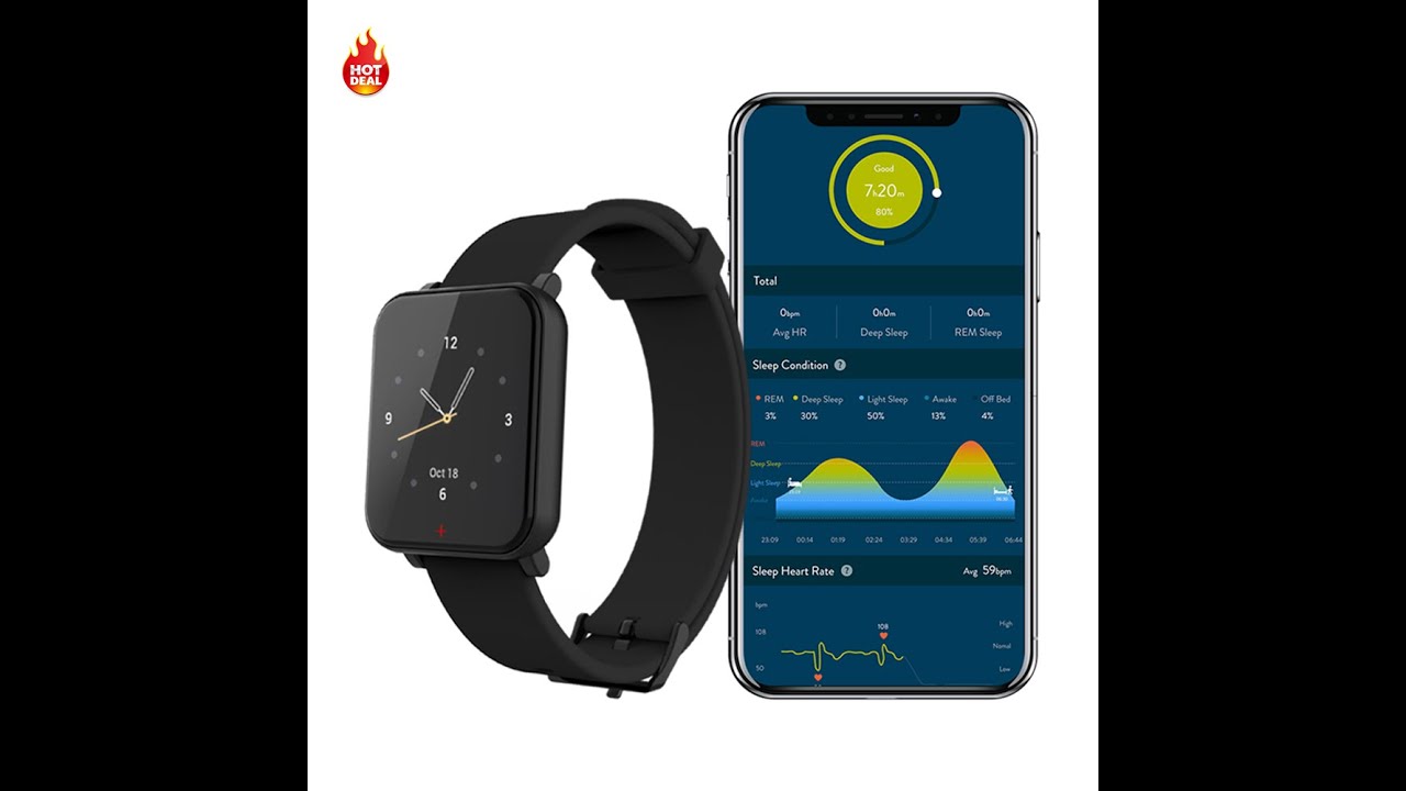 【J-Style】1963YH SpO2 Body Temperature Monitor Smart Watch / Open API ...