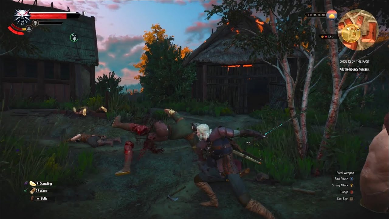 The Witcher 3 Next Gen - Geralt and Letho Fighting Together - YouTube