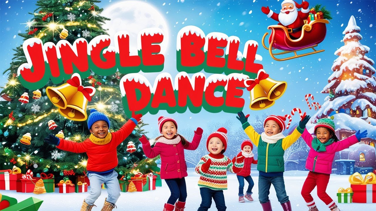 Jingle Bell Jingle Bell Dance | Fun Christmas Dance Party for Kids ...
