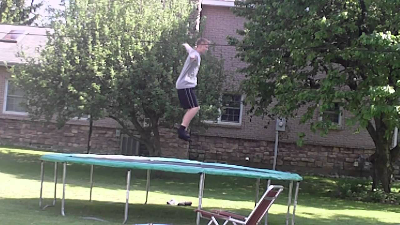 My First 360 Back Flip / Back Full Twist - YouTube