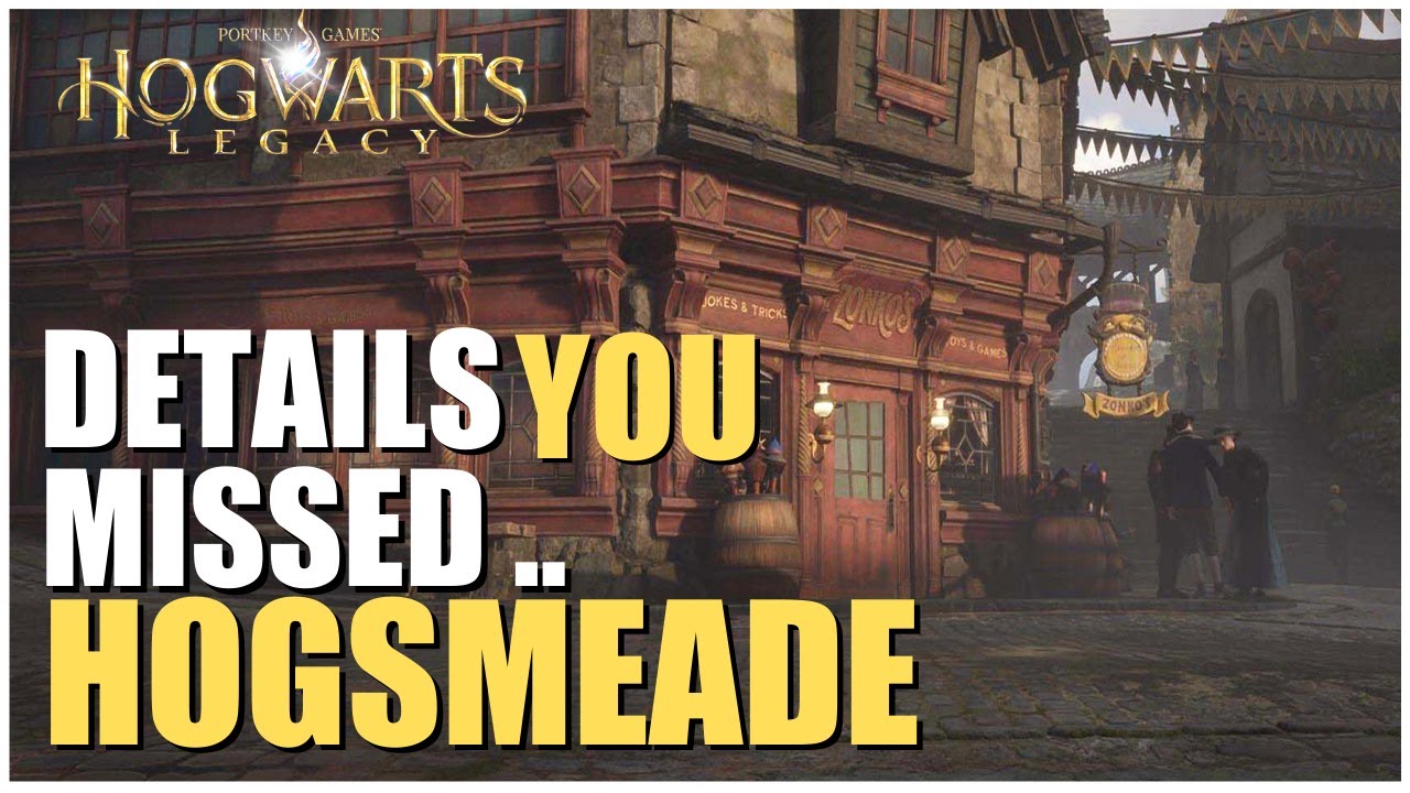 Everything We Know About Hogsmeade In Hogwarts Legacy - YouTube