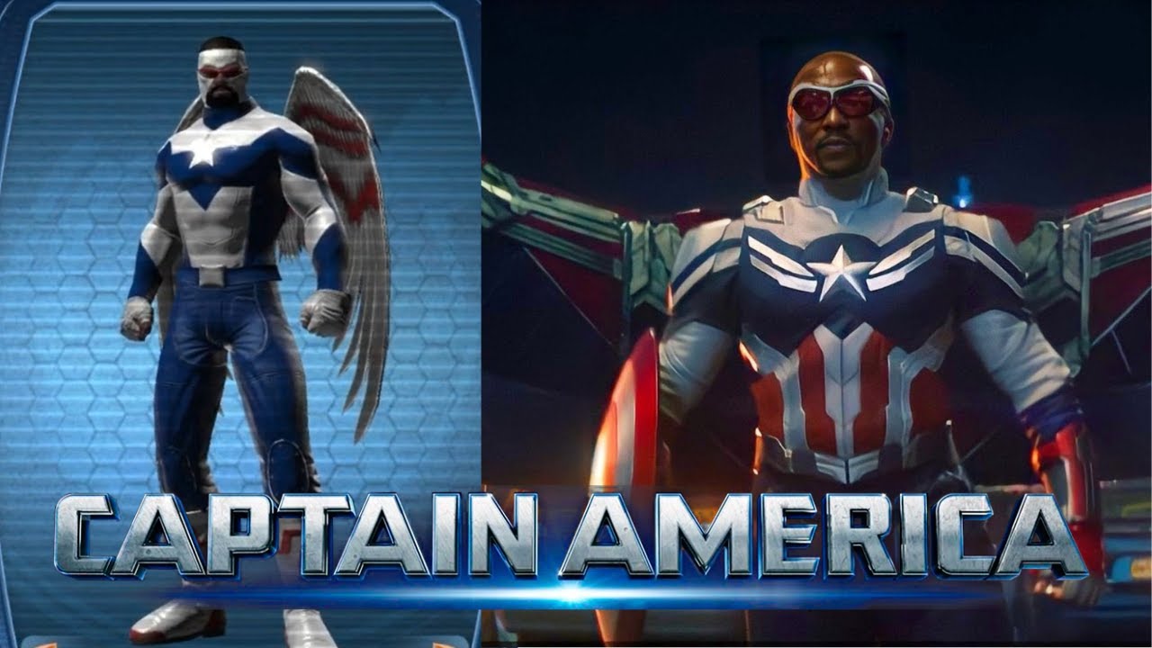 DCUO Character Creation- Captain America (Sam Wilson) - YouTube