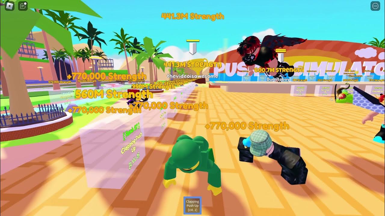 Roblox - Push Up Training Simulator - YouTube